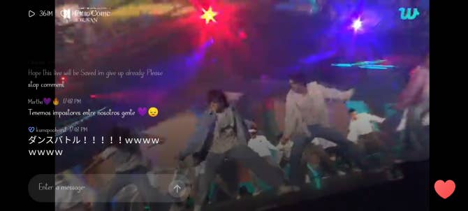 BTS Community Posts - moment to watch BTS live streaming concert online in Busan#yettocome#bts# ...