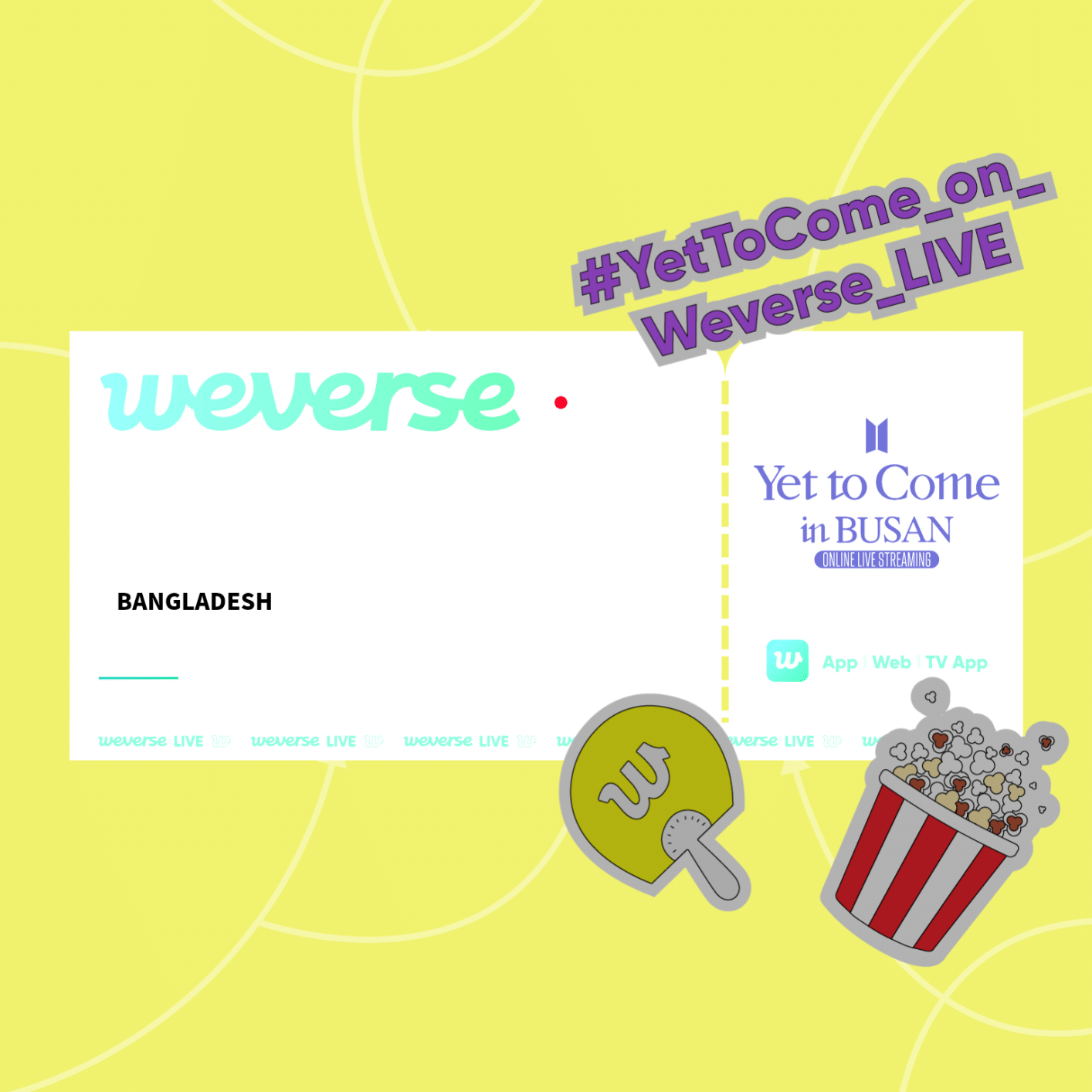 BTS Community Post - #yettocome_on_weverse_live