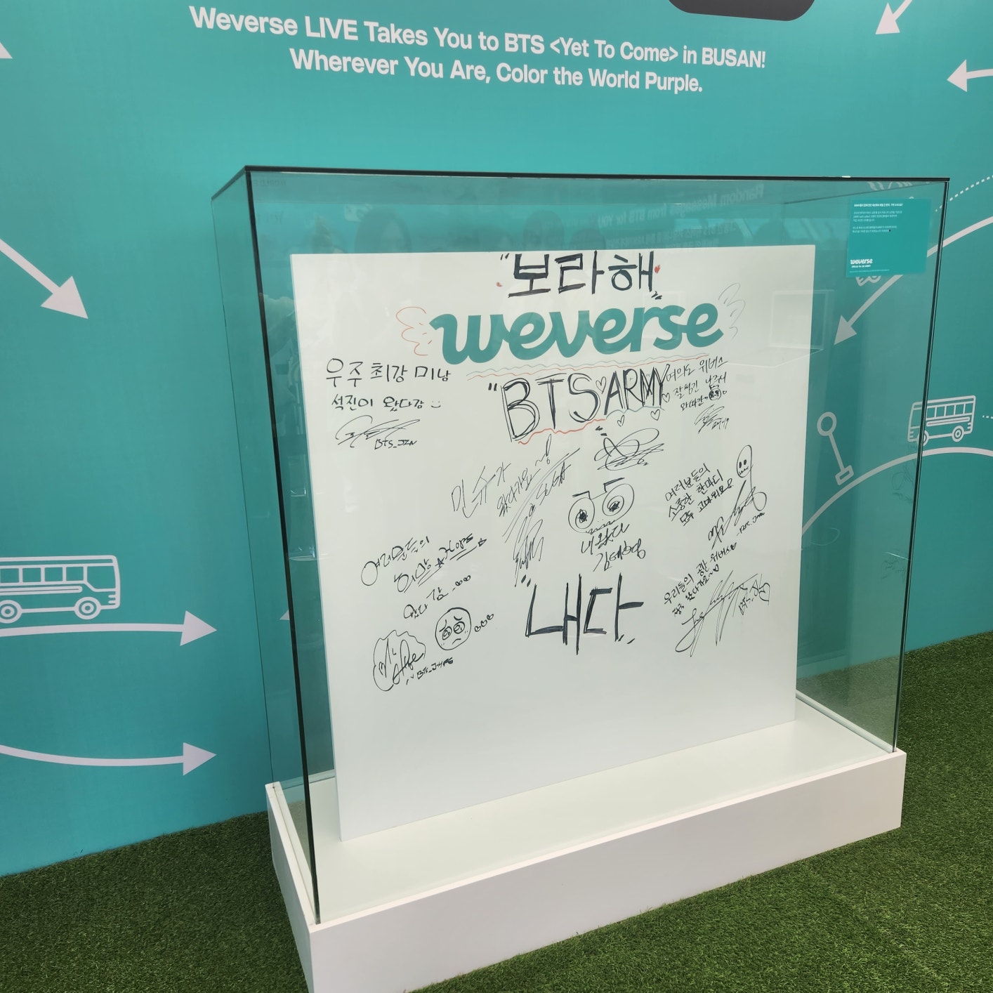 BTS Community Posts - #YetToCome_on_Weverse
