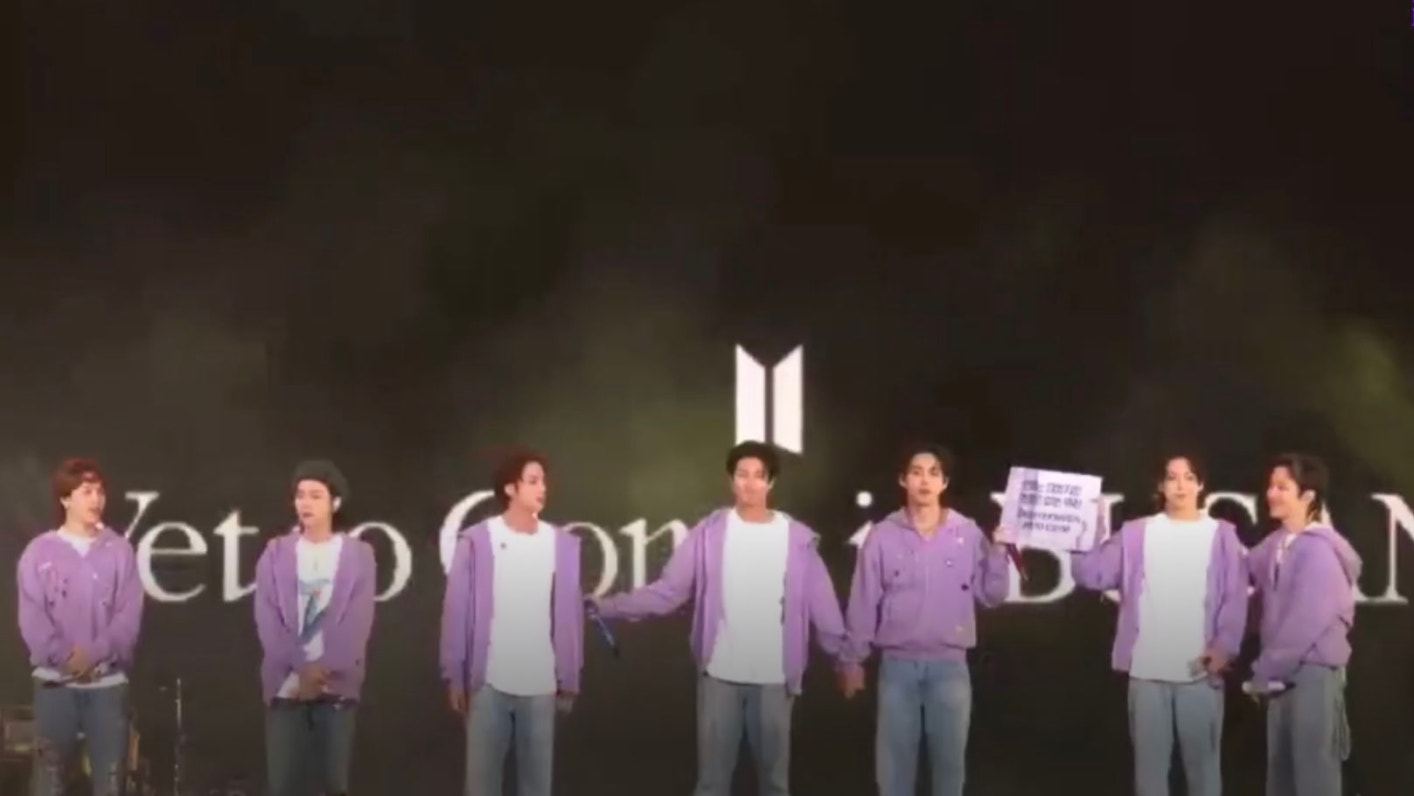 BTS Community Post - thanks BTS for your hard working ️ ️ love you 💜💓