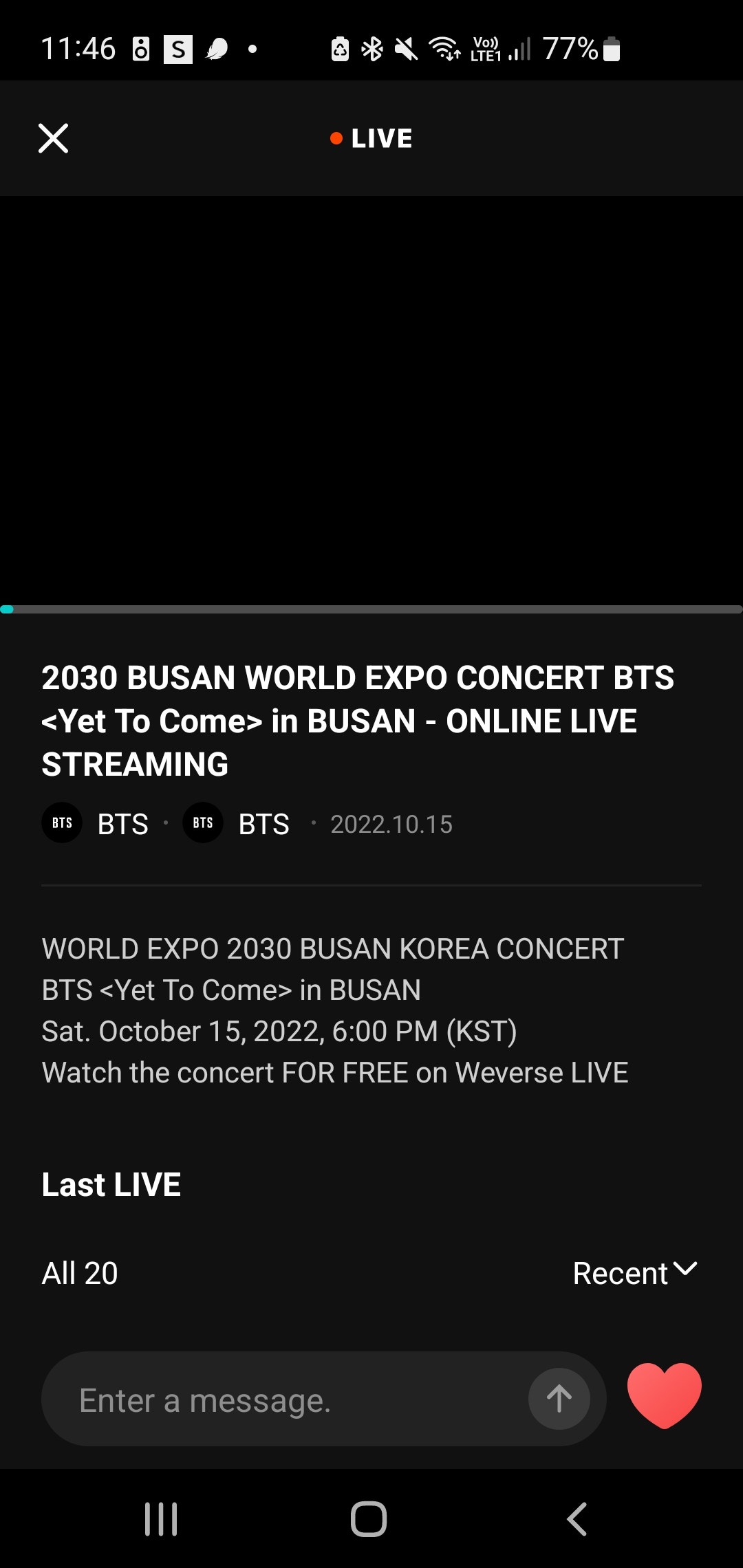 BTS Community Posts - GOYS I BEG OF YOU PLEASE STOP COMMENTING IVE BEEN WATCHING IT FOR NEARLY 3 ...