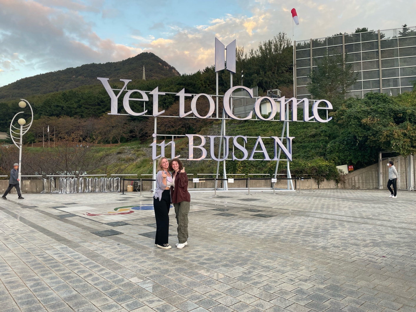 BTS Community Posts - BTS in Busan💜🫶🫶 #YetToCome_on_Weverse
