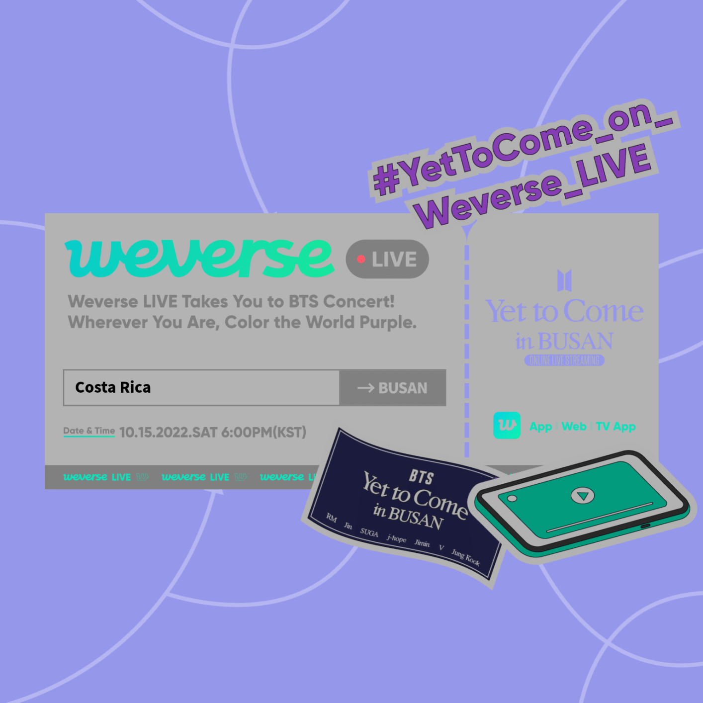 BTS Community Posts - #yettocome_on_weverse_live