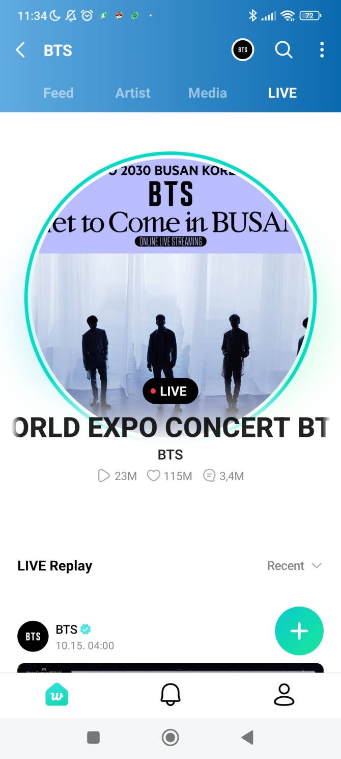 BTS Community Posts - despite technical problems and errors I really enjoy it all. Warm up from ...