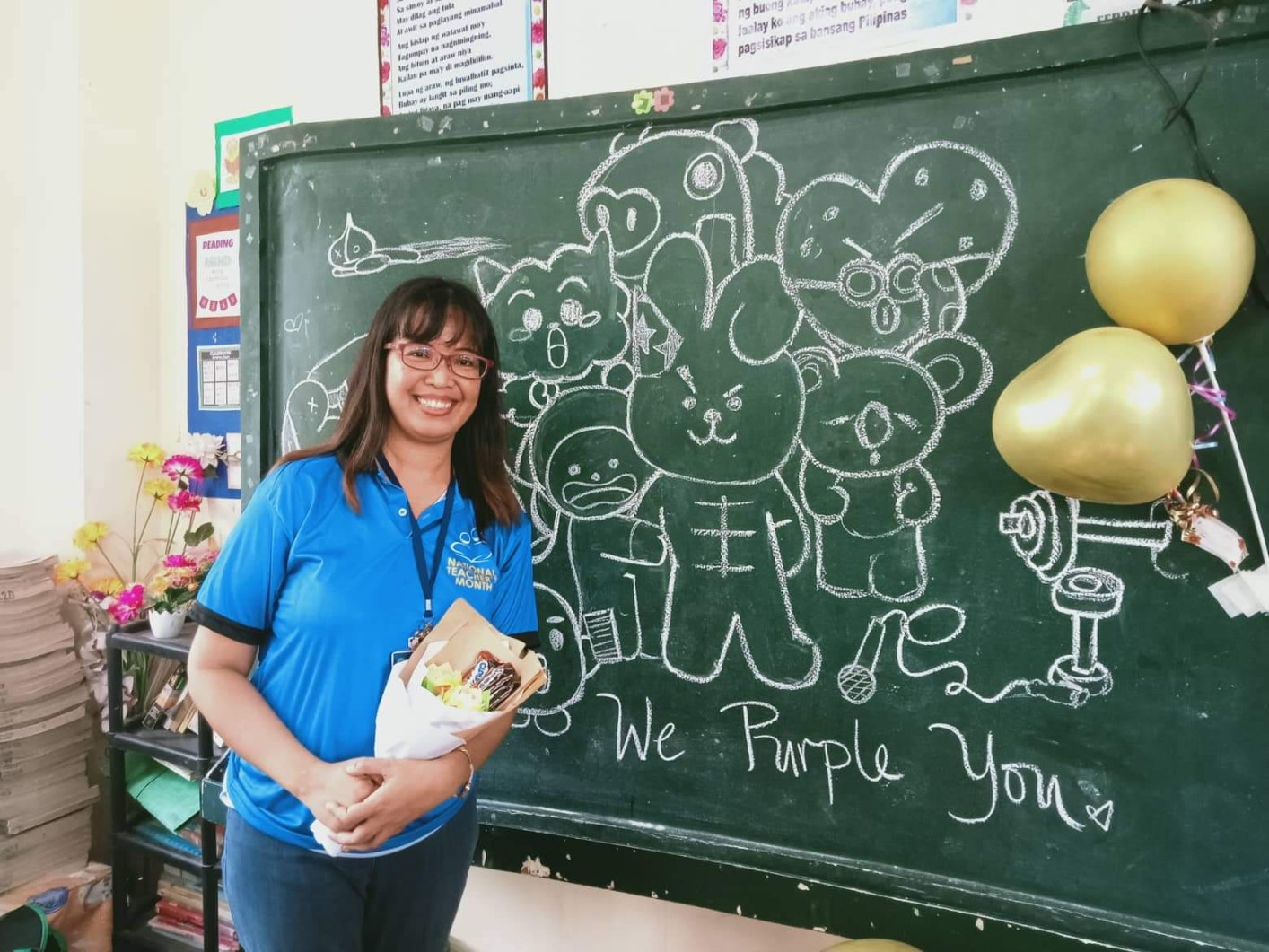 BTS Community Post - My Grade 10 students draw this during the ...