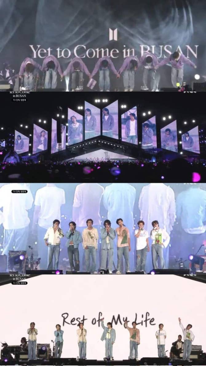 BTS 커뮤니티 포스트 - thank you for yesterday my seven Angels, it is indeed a ...