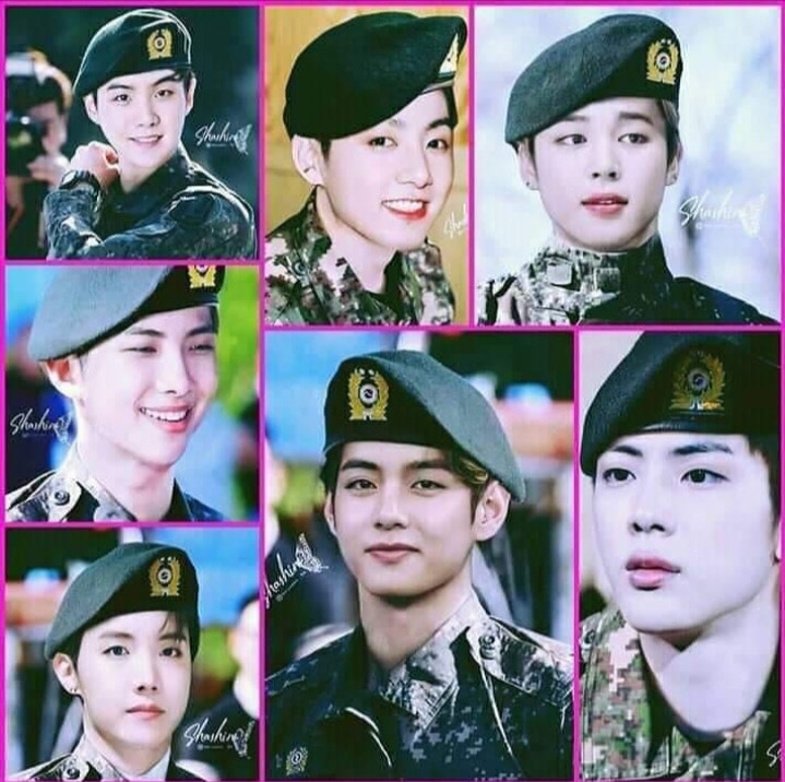 BTS Community Posts - I'm thinking, How will they look in their ...