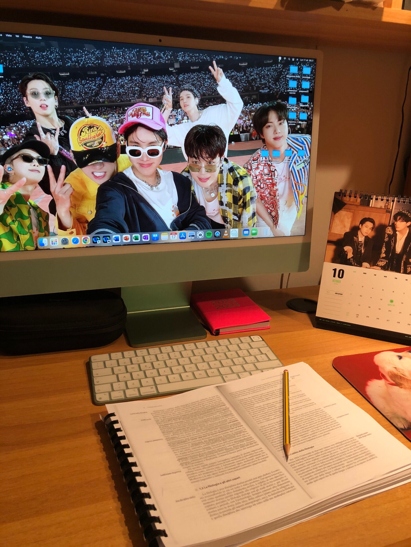 BTS Community Posts - studying studying ,,, 🙇🏻‍♀️📚