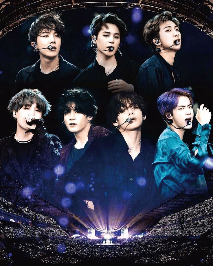 BTS Community Posts - good luck guys to you in life and in the Army ...