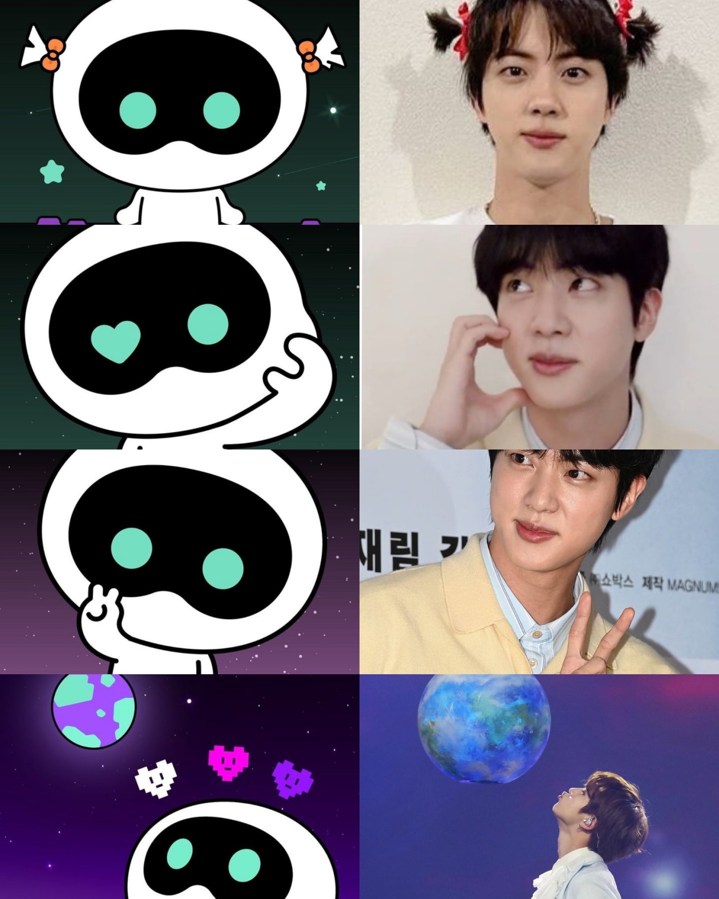 BTS Community Post - jiniee you are so cute baby💜💜