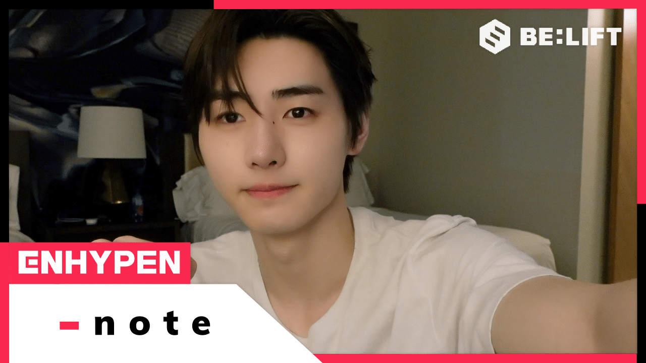 Weverse ENHYPEN Media - [-note] 221008 SUNGHOON - ENHYPEN (엔하이픈)