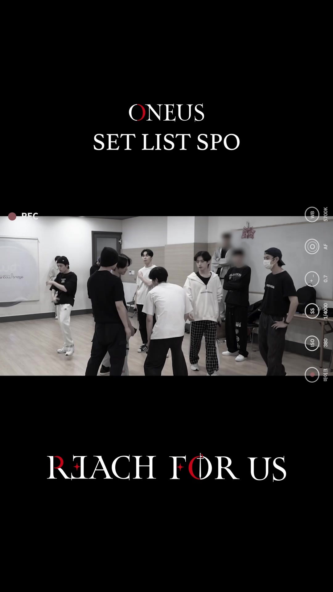 원어스(ONEUS) 2022 1ST WORLD TOUR [REACH FOR US] SET LIST SPO #1
