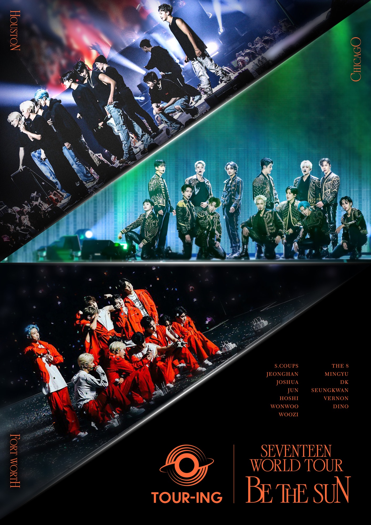 Weverse SEVENTEEN Image - TOUR-ING : SEVENTEEN WORLD TOUR - Official Poster