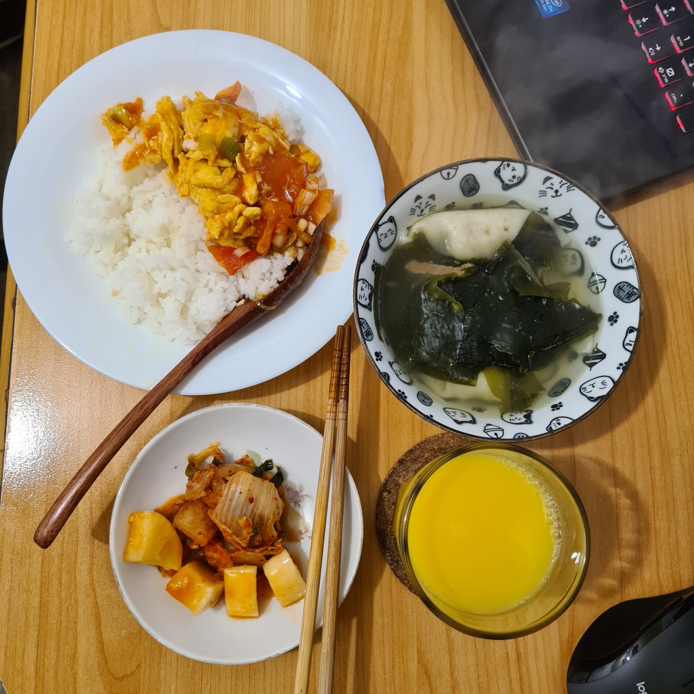 SEVENTEEN 커뮤니티 포스트 - my dinner today is inspired by minghao's birthday🥰