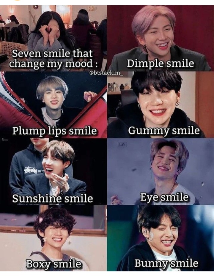 BTS Community Posts - always smile like this because your smile is so ...