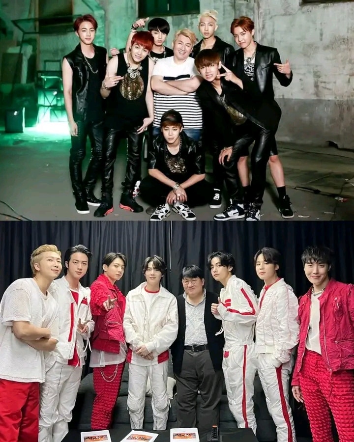 BTS Community Post - "We were able to reach this far thanks to BTS ...