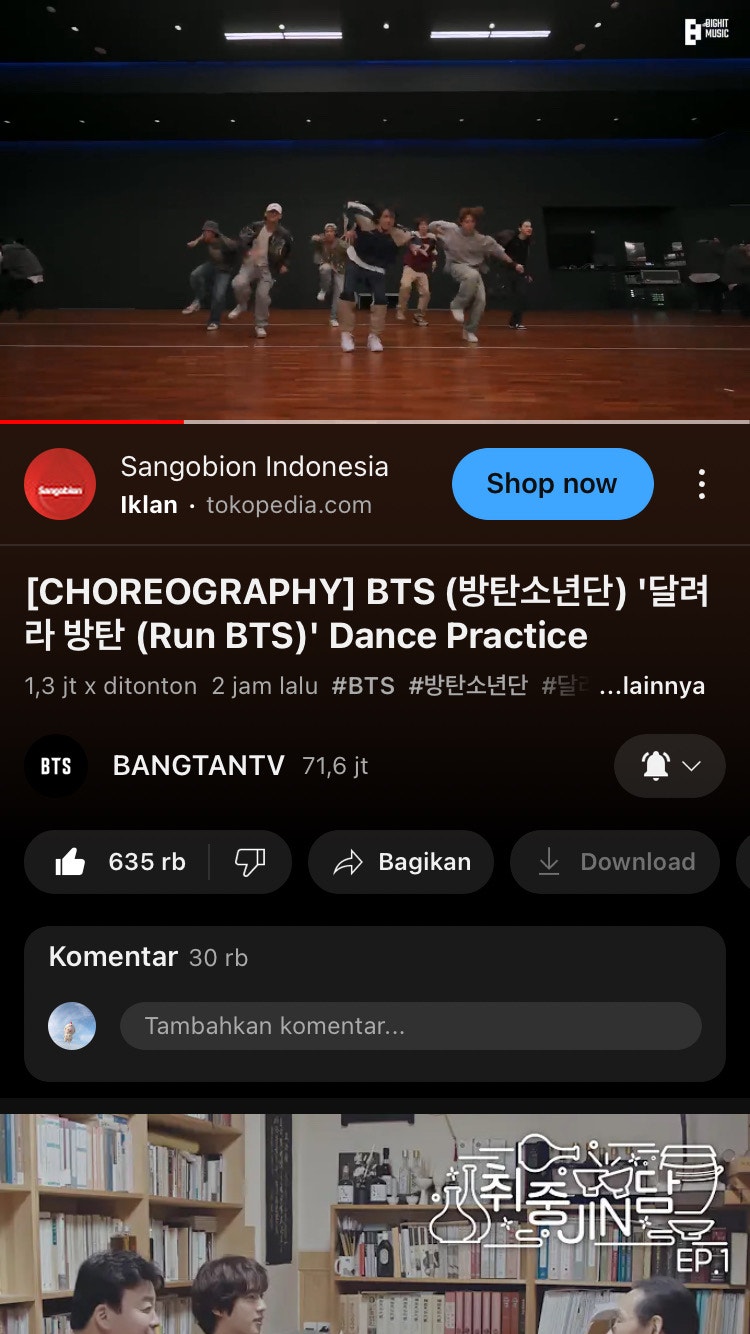 Bts Community Posts 당신은 열심히 일했습니다 이 춤은 너무 좋아 오늘 밤 잠을 잘 수 없다 Tt