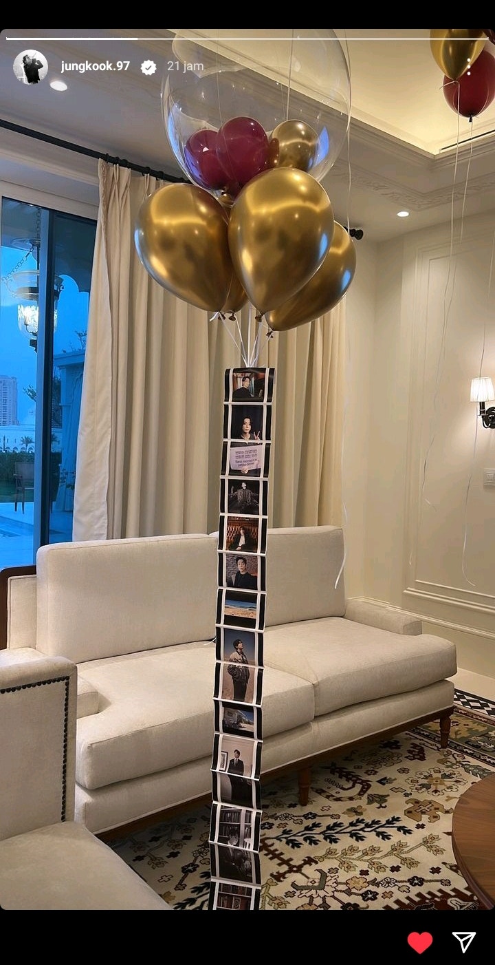 BTS Community Post - finally the baby kookie has updated🐰🐰