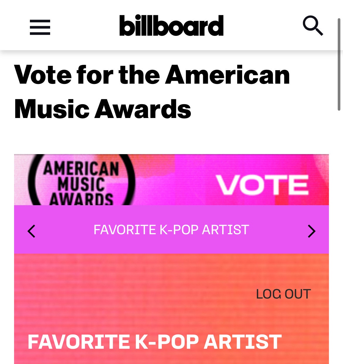 BTS Community Posts - 🚨AMAs투표🚨 🚨아미~!! 매일 전력투구 합시다!!🚨 🔴FAVORITE POP DUO ...