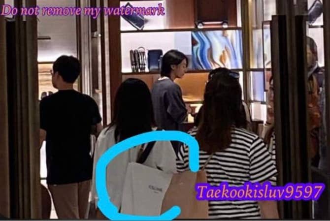 BTS Community Post - Paris Celine Qatar Celine (Taehyung buying ...
