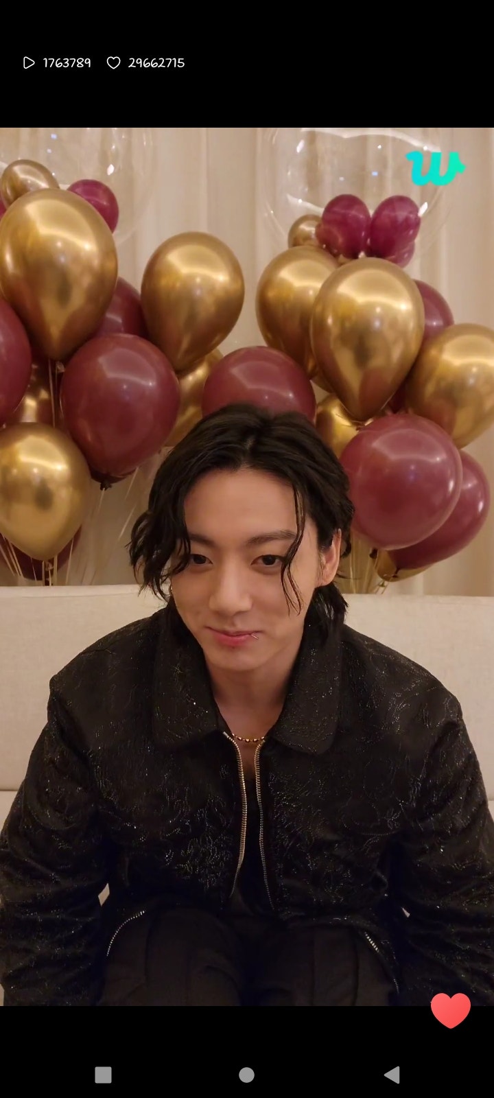 BTS Community Posts - Jungkook looks shy😹😹