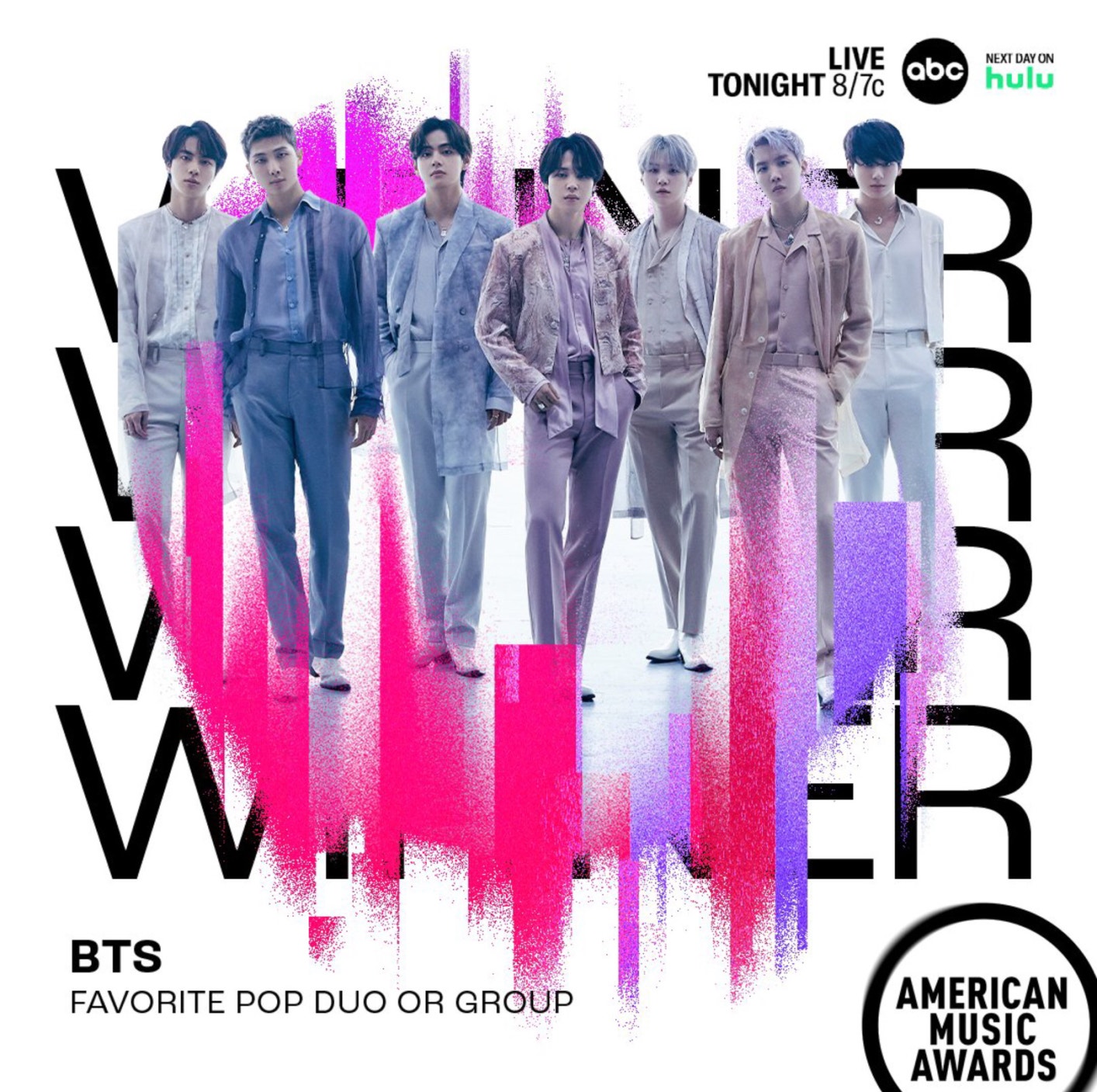 BTS Community Post - Congratulations BTS for making history by winning AMA Favorite Pop Duo or ...