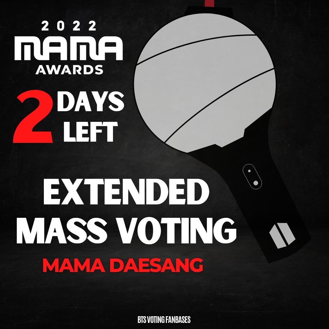 BTS Community Post - 📊MAMA 2022 🏆 Worldwide Fan's Choice Awards 🚨BTS Rank#2 🗳️ WEB (50% ...