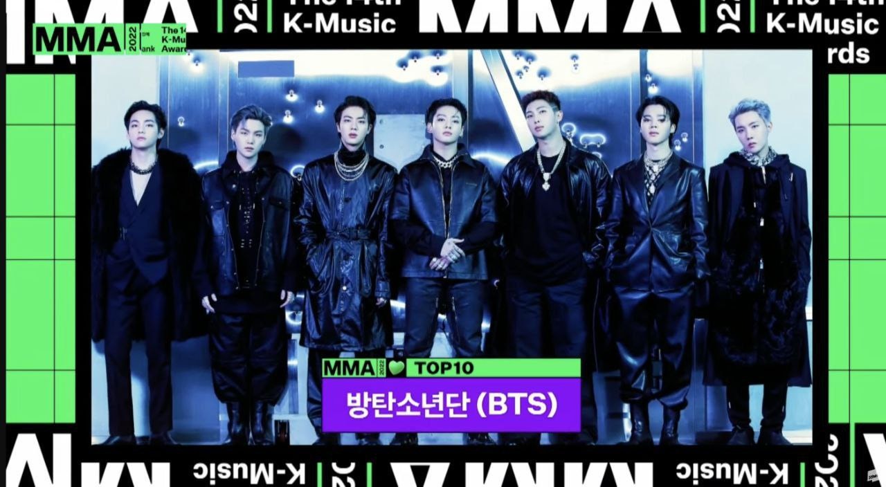 BTS Community Post - 2022 Melon Music Award💚 Congratulations BTS🥳🎉 💜Top 10 Artist Award (Bonsang ...