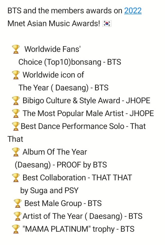 BTS Community Post - Congratulations BTS🎉 You deserve it all 💜💜