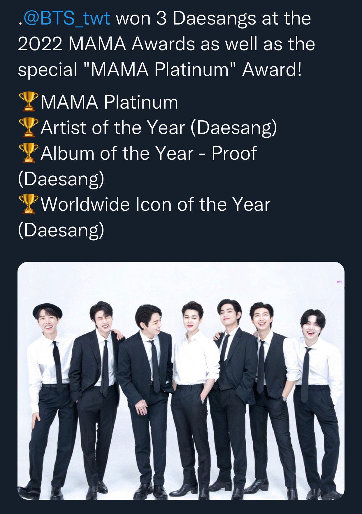 BTS Community Post - congratulations bts and jhope 💜🫰🏻🙆🏻‍♀️😘 i am so proud and happy for you 🥰🥰🥰 ...