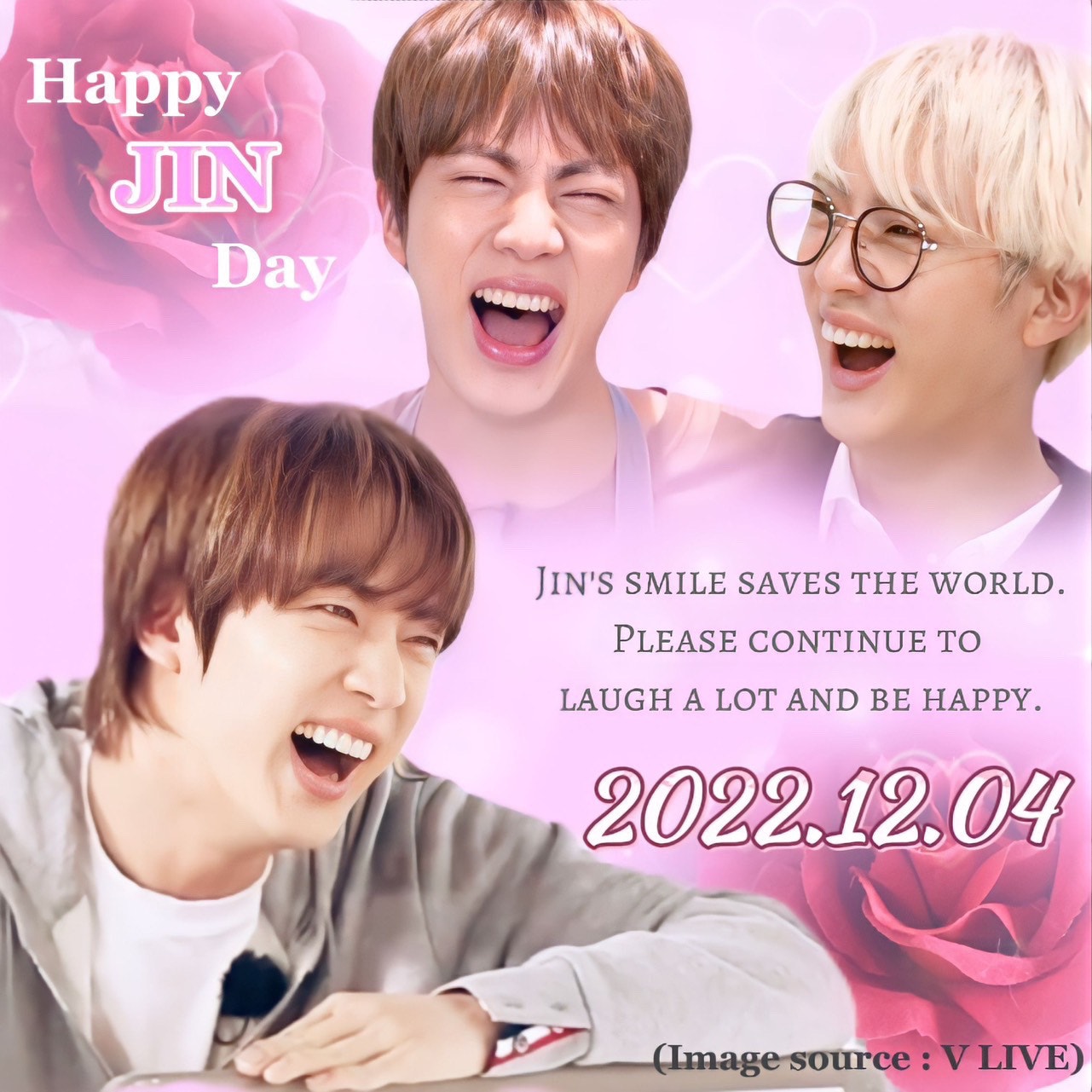 Bts Community Posts ·̩͙꒰ঌ Jin🎀time ໒꒱·̩͙ 🌹 •¨• ¸ ¸ •¨• 🌼𓏸𓈒 🎂happy♥