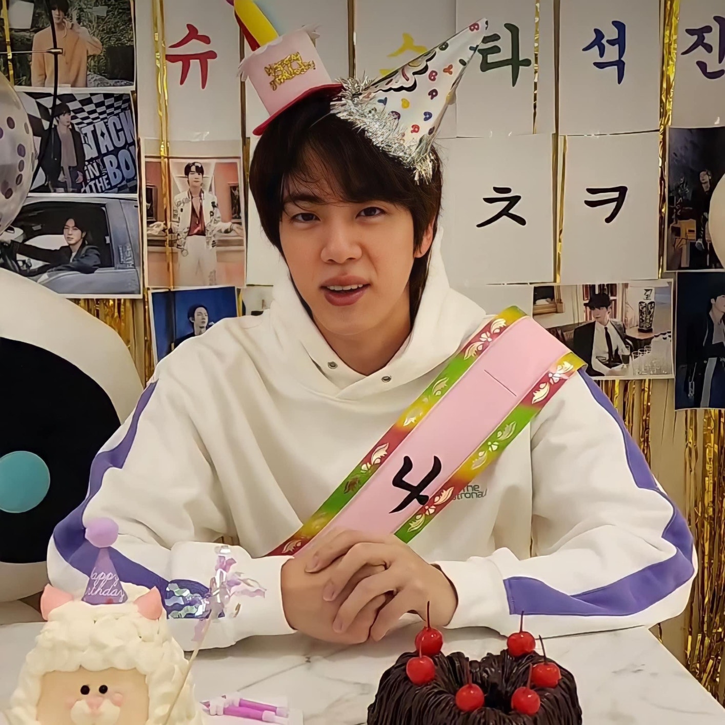 BTS Community Post - Kim Seok Jin!! Happy Birthday! 🎉 I hope you get to ...