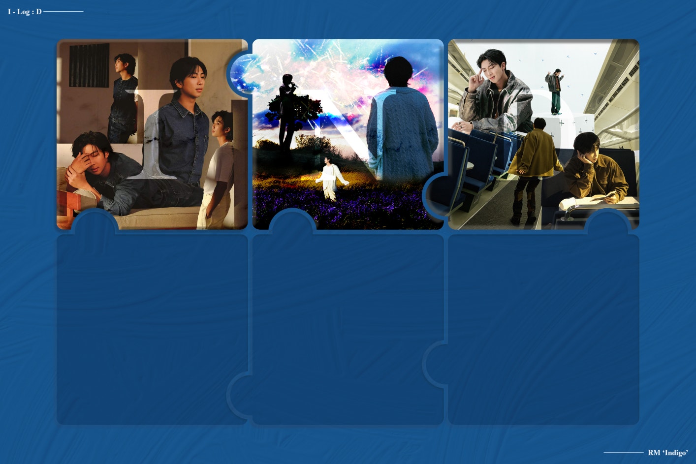 Weverse BTS Image - RM 'Indigo' I-Log Puzzle (3/6)