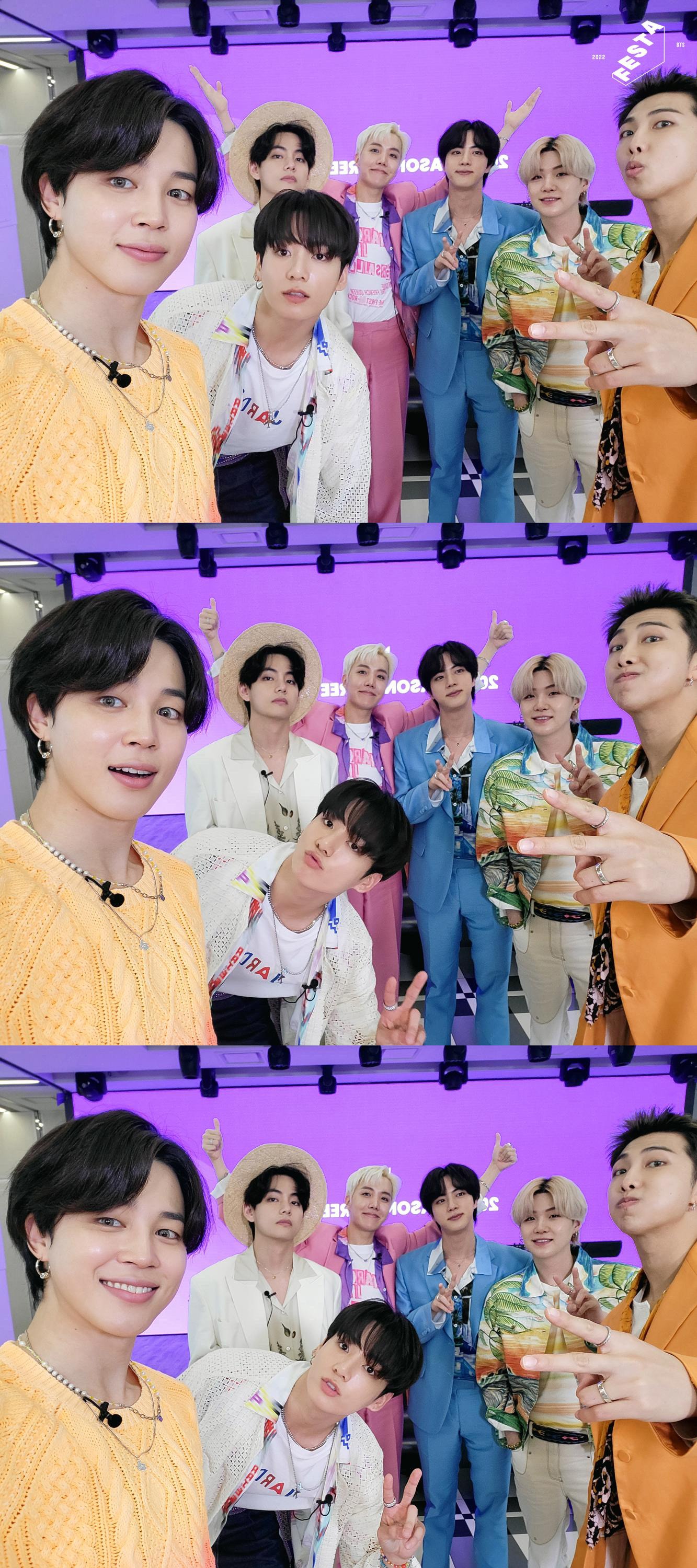BTS Community Post - 💜TO JIMIN 💜 おはようJIMINA💜 昨日はみんなでJINくんのお見送り できたね 素敵な ...