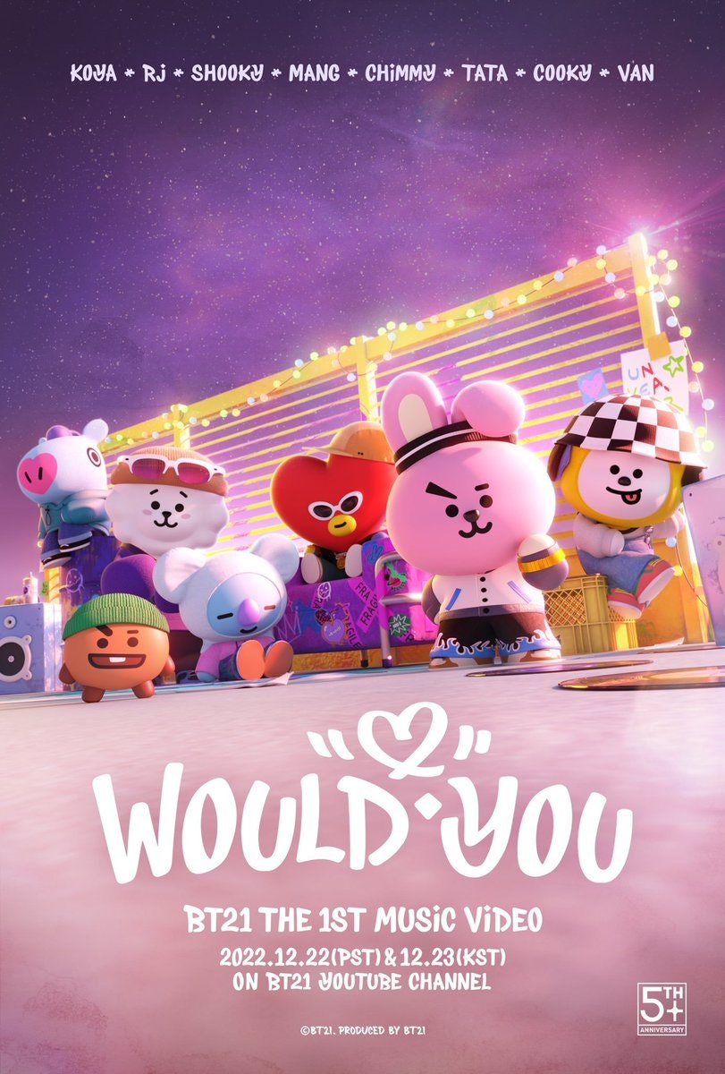 BTS Community Post - Who's going to watch the BT21 debut as idols??! 😍🤩