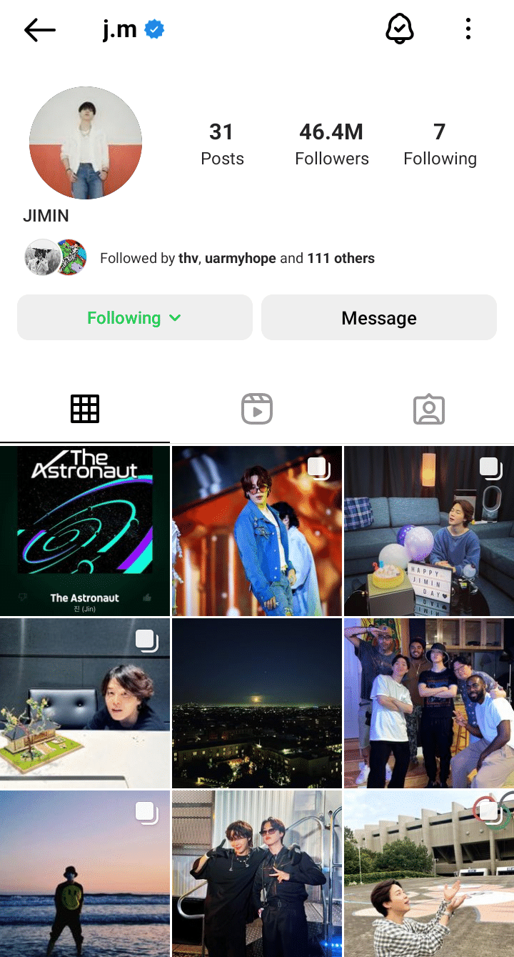 BTS Community Post - jimin 😔