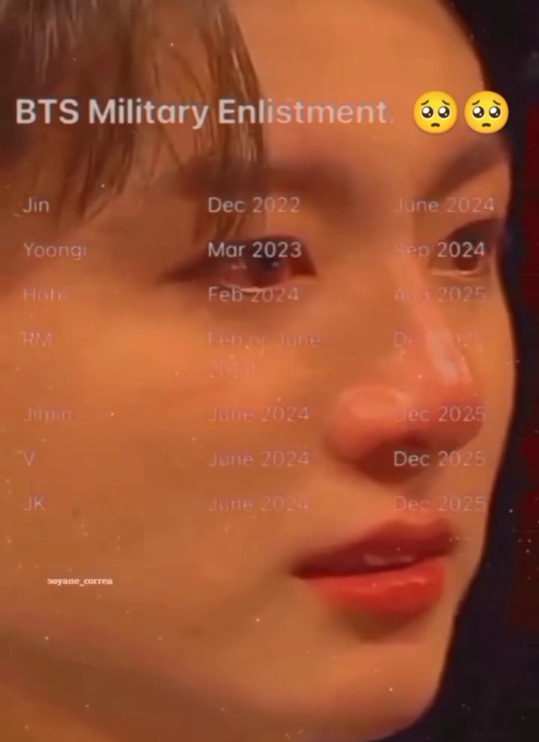 Bts Community Posts Bts Military Enlistment 🥺ðŸ˜ðŸ«¡ðŸ’œ