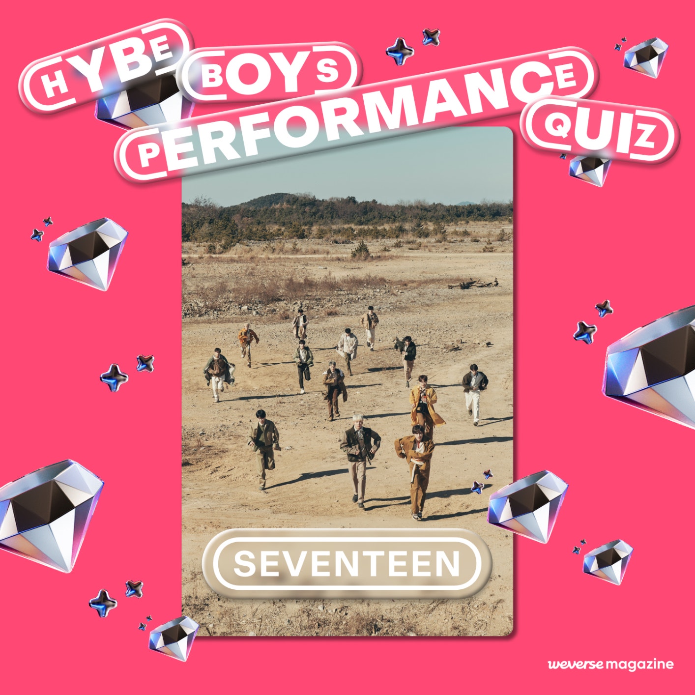 Weverse SEVENTEEN Image - [Magazine] HYBE BOYS PERFORMANCE QUIZ