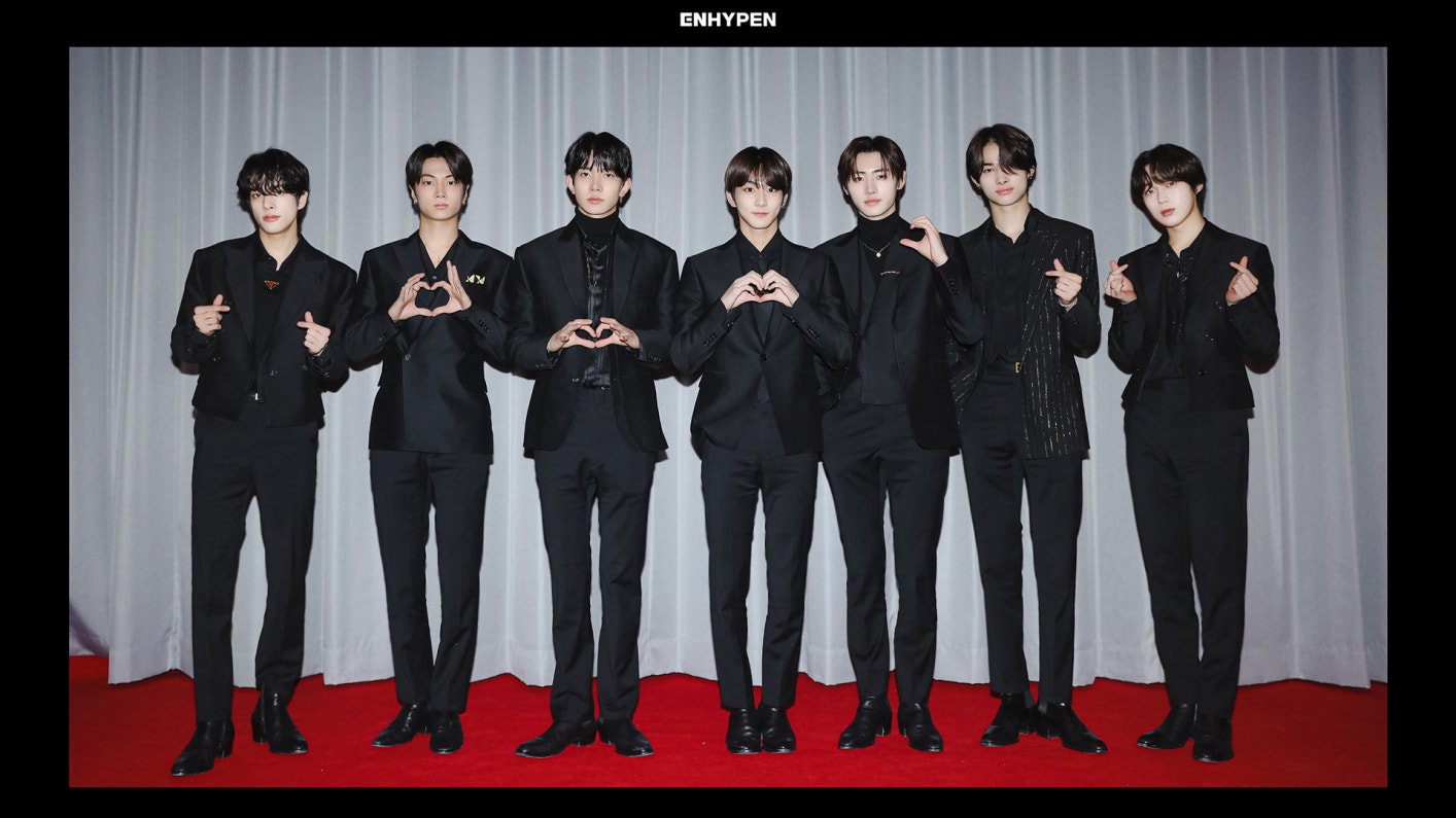 Weverse ENHYPEN Image - ENHYPEN 2022 연말결산 레드카펫