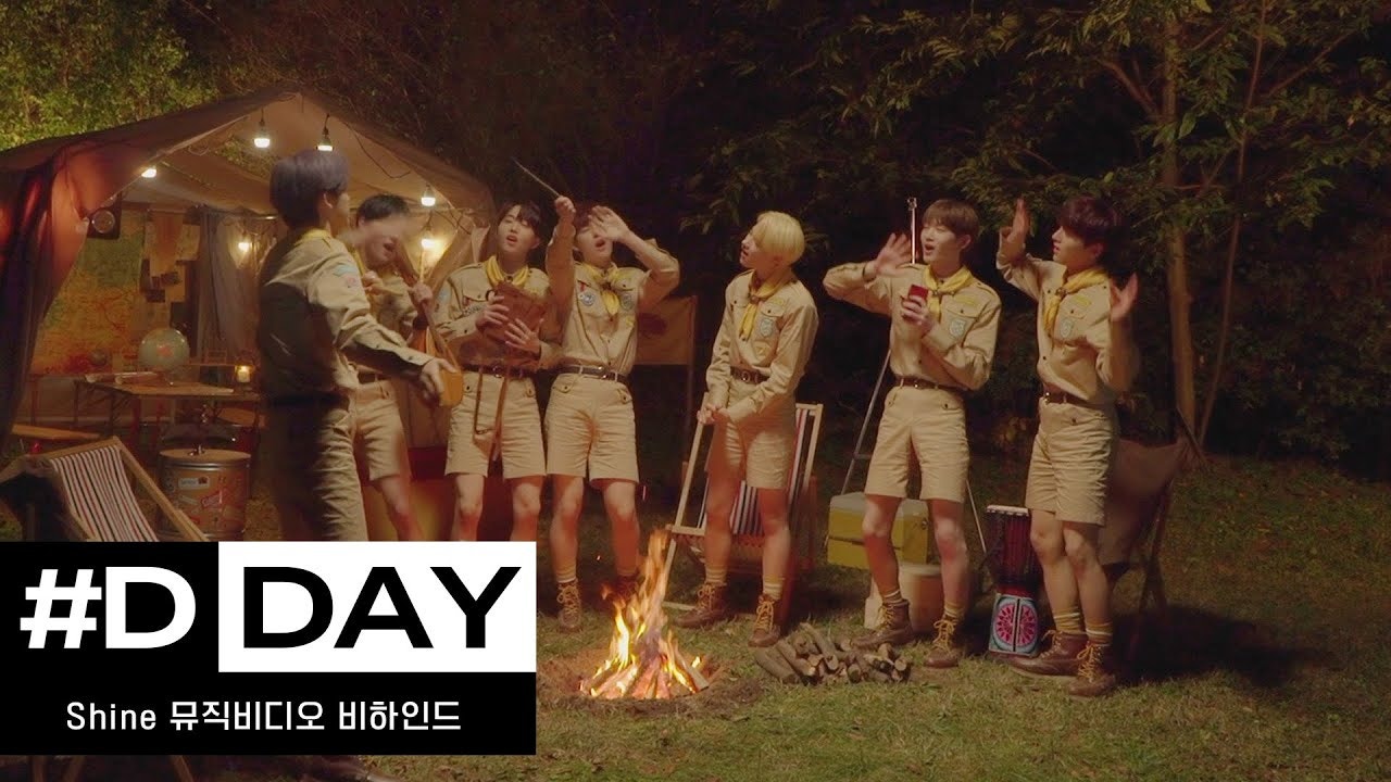 위버스 DRIPPIN Media - [Behind] #D:DAY 일곱 소년들의 모험 일기 🏕 | ‘Shine’ MV | DRIPPIN(드리핀)