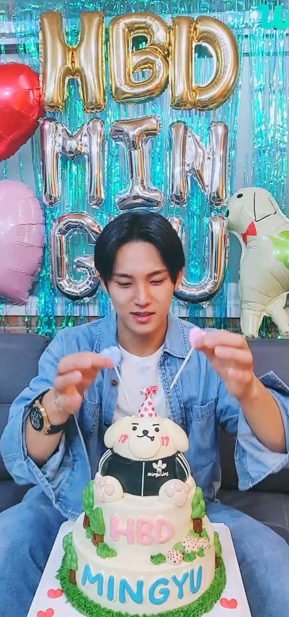 SEVENTEEN Community Post - it's mingyu birthday 🤍 #to_mingyu