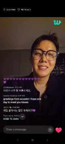 BTS Community Posts - ¿Estoy llorando? sí, HOBI TE AMO. 🤍🇨🇷