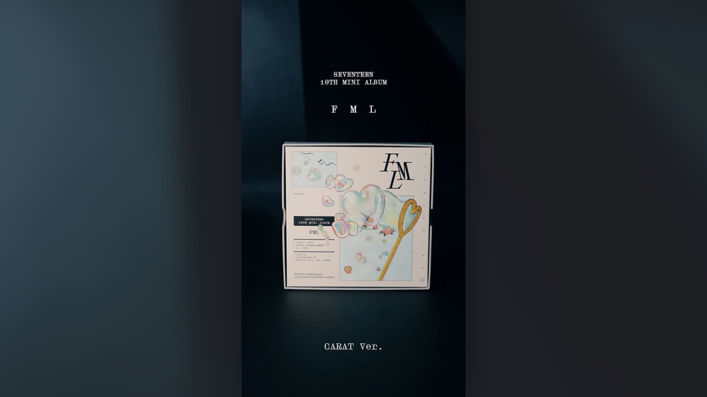 Weverse SEVENTEEN Media - SEVENTEEN (세븐틴) 10th Mini Album 'FML (CARAT Ver.)' Physical Album Preview