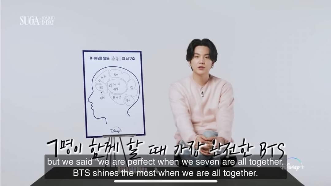 BTS Community Posts - "We are PERFECT when we SEVEN are all TOGETHER. BTS shines the most when ...