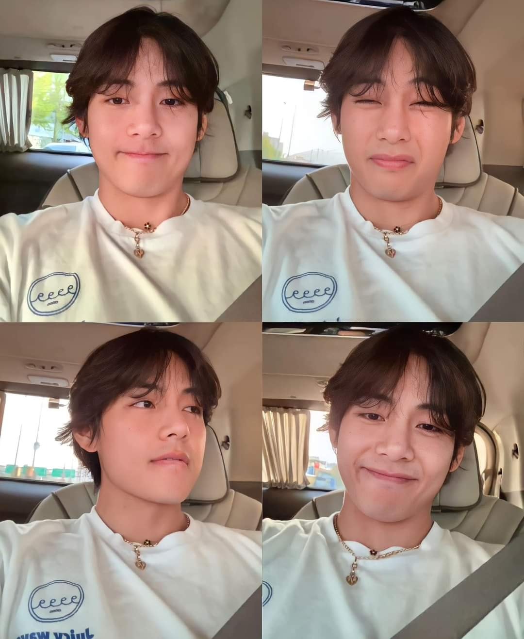 BTS Community Post - Glad to see you smiling tae Army loves you We are ...