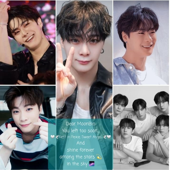 BTS Community Post - Dear Moon Bin You left too soon 🤍 Your smile will ...