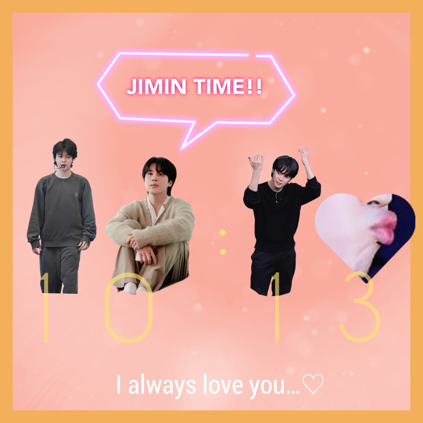 BTS Community Post - ♡じみんたいむ♡ 1013♡ 1365244♡ 1年365日24時間 愛してる💛🐥🌙