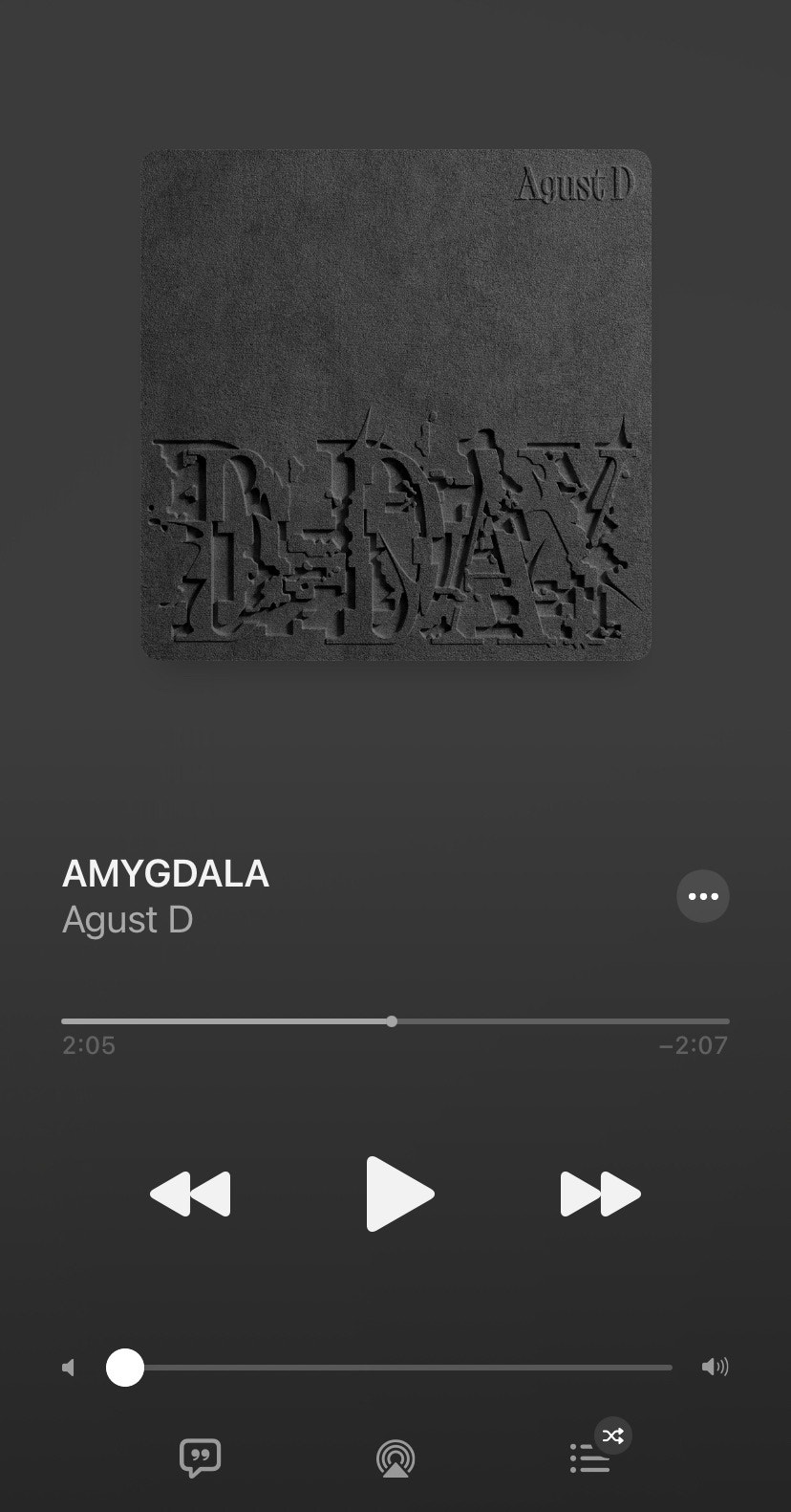 BTS Community Posts - #agustd #d-day #amygdala I honestly can’t explain ...