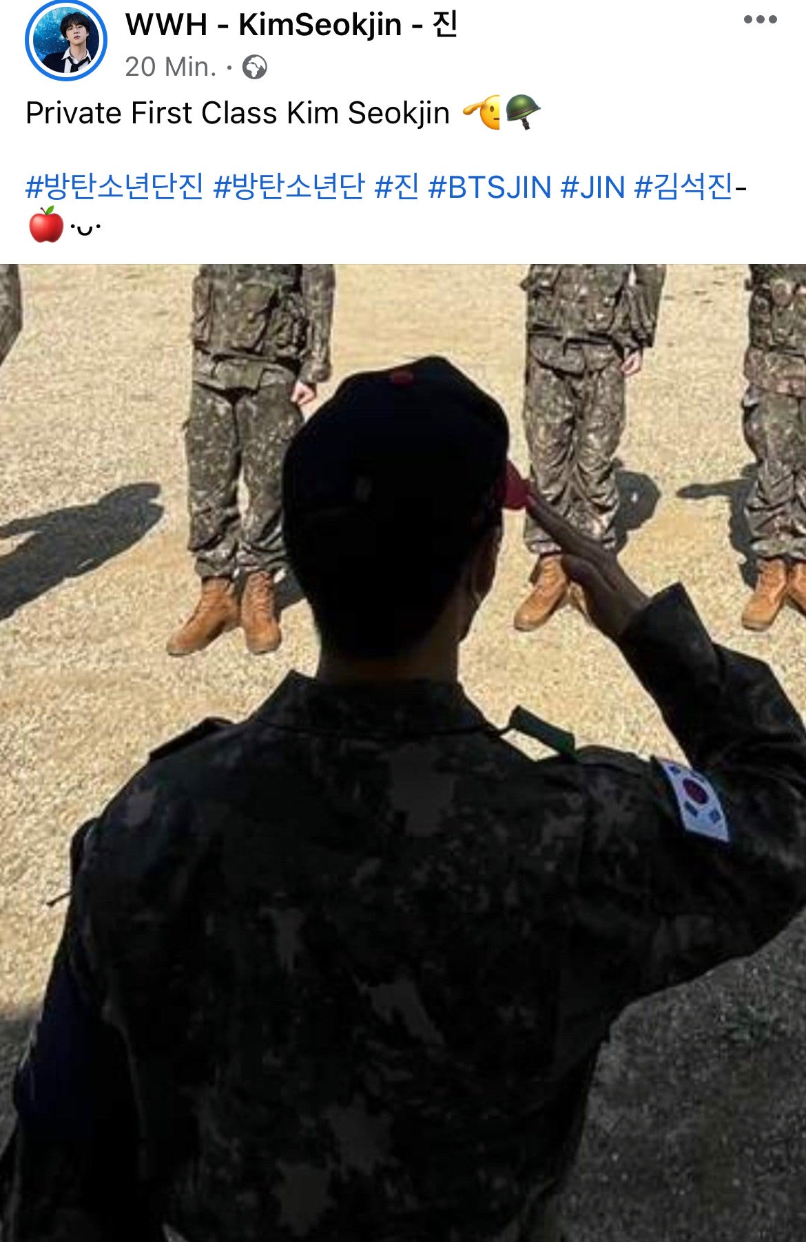 BTS Community Post - This picture contains many exciting elements that ...