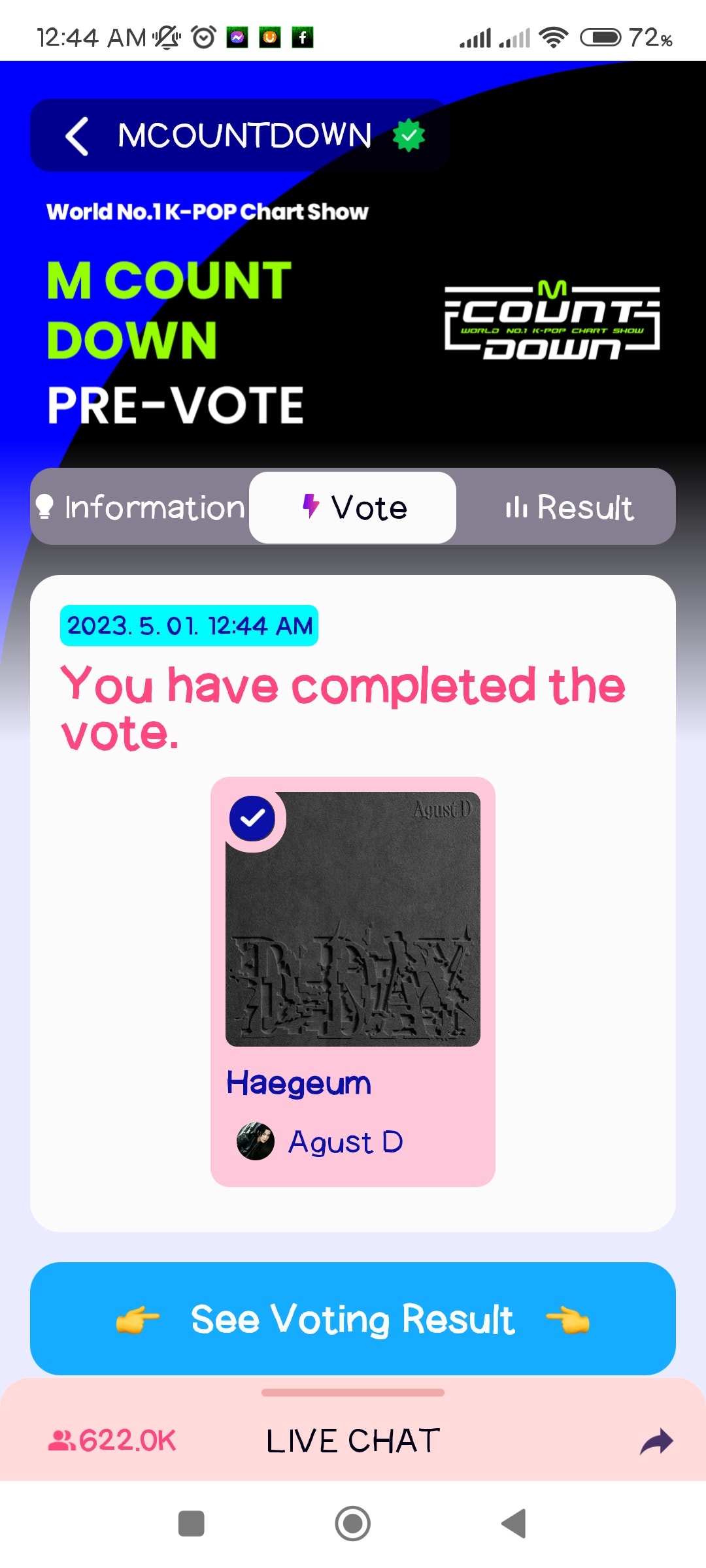 BTS Community Posts - ARMY , SUGA MUST WIN. VOTE "HAEGEUM" in MCOUNTDOWN now please. Help Suga ...